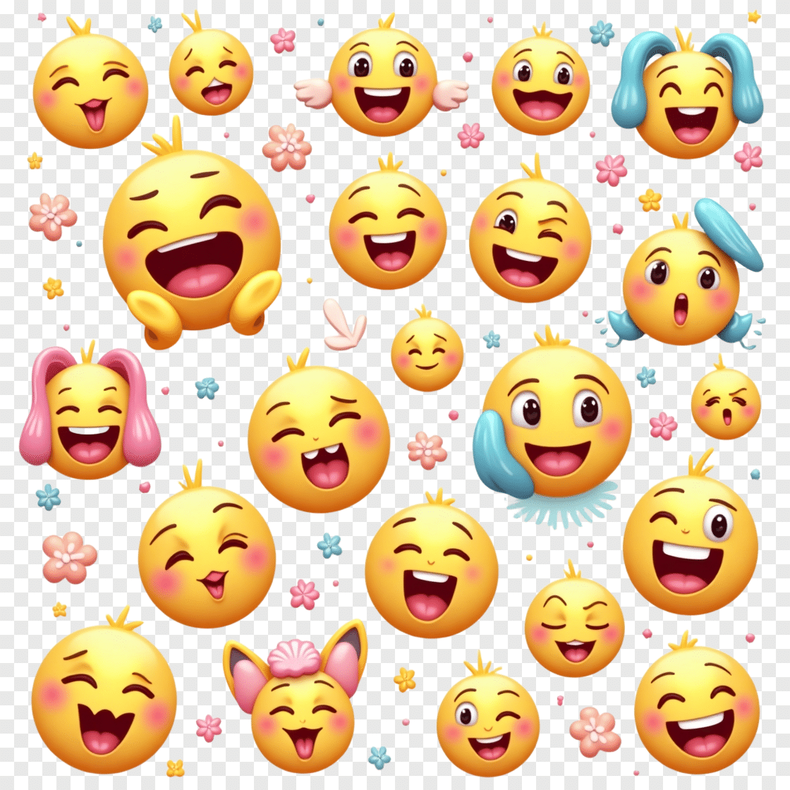 Emojis Felizes Do TikTok Em PNG Uma Celebra o De Alegria E Express o Emojis Felizes Do TikTok Em PNG Uma Celebra o De Alegria E Express o